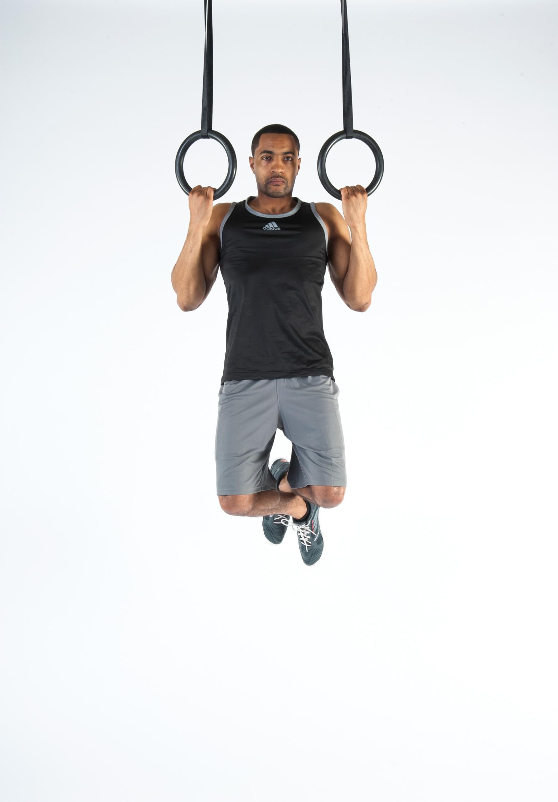 Black Mountain Products 1200lbs Rated Multi-Use Exercise Gymnastics Rings