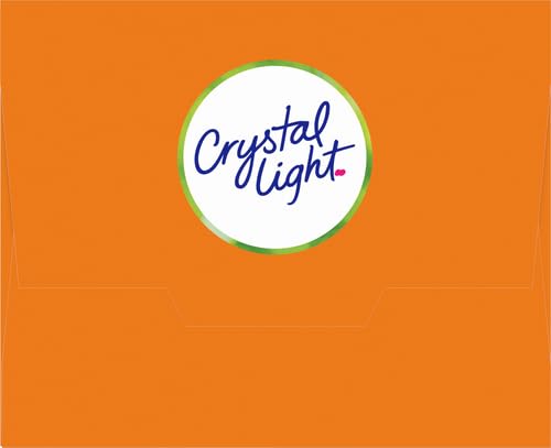 Crystal Light Peach Mango Green Tea Naturally Flavored Powdered Drink Mix, 5 ct Pitcher Packets