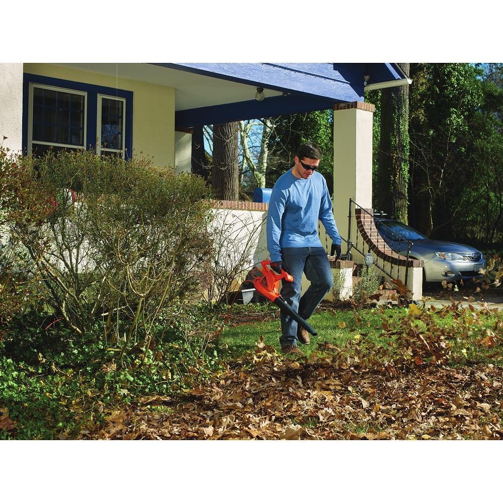 BLACK+DECKER LB700 7-Amp Corded Blower (Renewed)