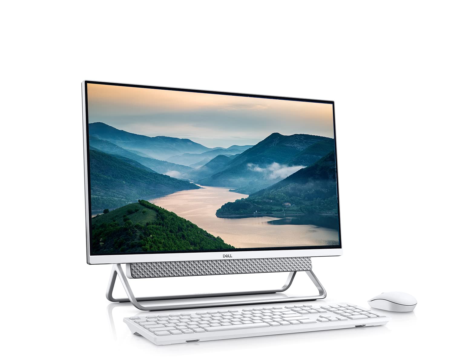 Dell Inspiron 7700 All-in-One Desktop, 27" FHD Touchscreen, Intel i7-1165G7, GeForce MX330, 32GB RAM, 2TB SSD, Webcam, USB Type-C, HDMI, RJ-45, Wi-Fi 6, Windows 11 Home, Silver