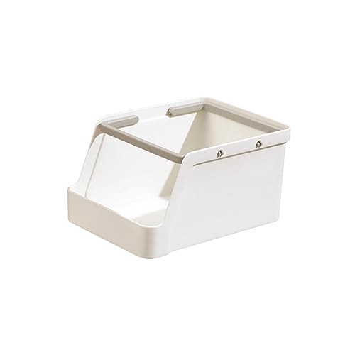 KLKCMS Large Capacity Storage Rack Teabag Holder Storage Container Condiment Rack Tea Bag Organizer Makeup Organizer Rack for Pantry Snacks Milk