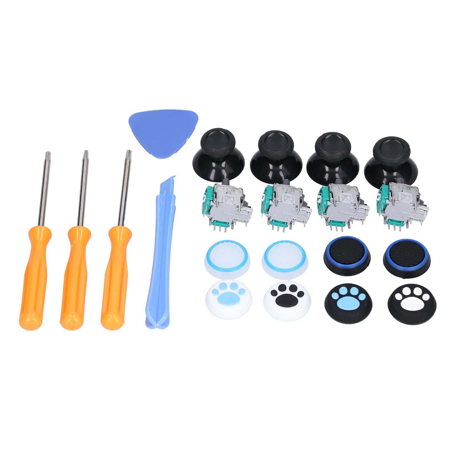 CHICIRIS Repair Tools Kit, Practical Humanized Wear Resistant Joysticks Repair Kit for Controller