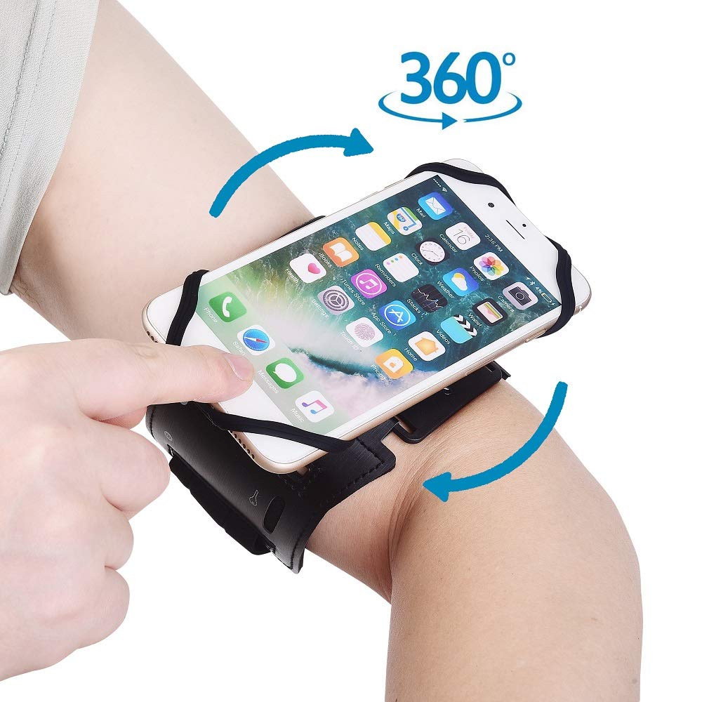 Chuangxinfull Sport Universal Running Armband (iPhone X/8/7/6/11 Pro Max/XS/XR/XS MAX/SE, Samsung Galaxy Note 20 Ultra/Note 10+/Note 9/S20 Ultra/S20 Plus/S10 Plus/s9 Plus and All Smartphone