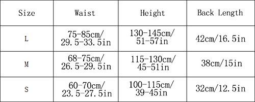 ZZ Lighting Kids Chest Spine Protector Body Armor Vest Protective Gear for Motocross Dirt Bike Skiing Snowboarding, Red S