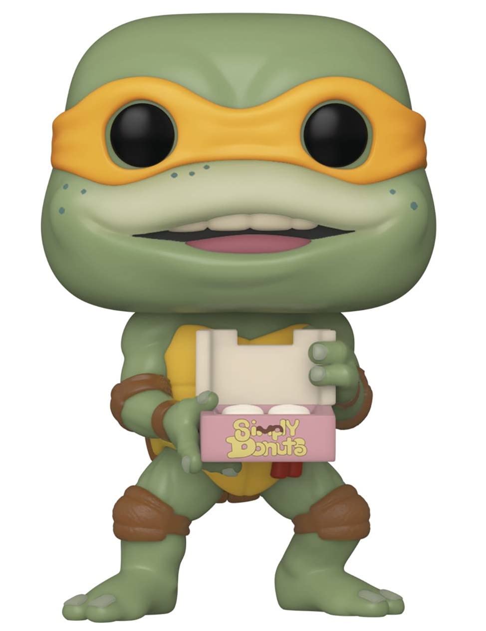 POP Teenage Mutant Ninja Turtles II: Secret of The Ooze - Michaelangelo Funko Pop! Vinyl Figure (Bundled with Compatible Pop Box Protector Case), Multicolored, 3.75 inches