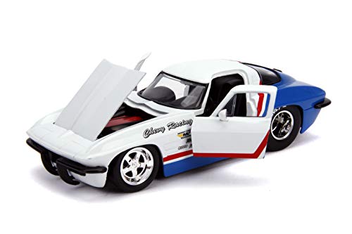 Jada Toys 1:24 BTM - '63 Chevy Corvette Sting RAY DIECAST CAR