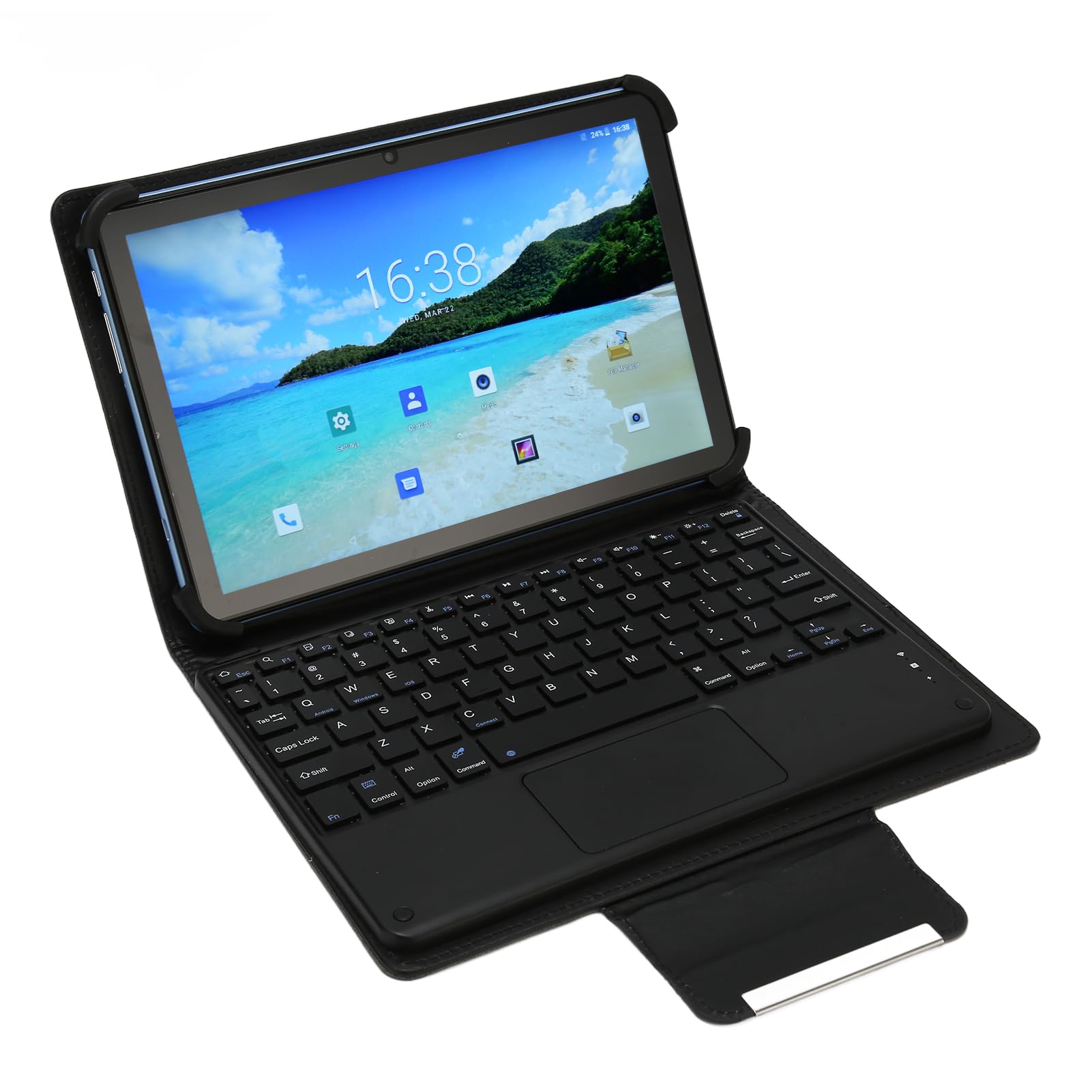 ciciglow 10.1 Inch FHD Tablet 8GB RAM 256GB ROM with Dual Camera, 2.4/5G WiFi, 4G LTE for Laptop, MT6755 Octa Core Processor (US Plug)