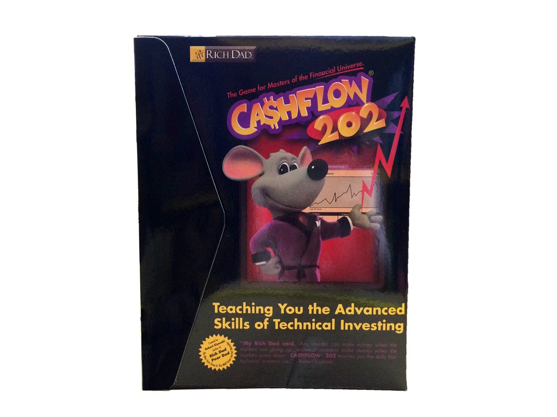 Rich Dad Cashflow 101 and 202 Board Game Bundle
