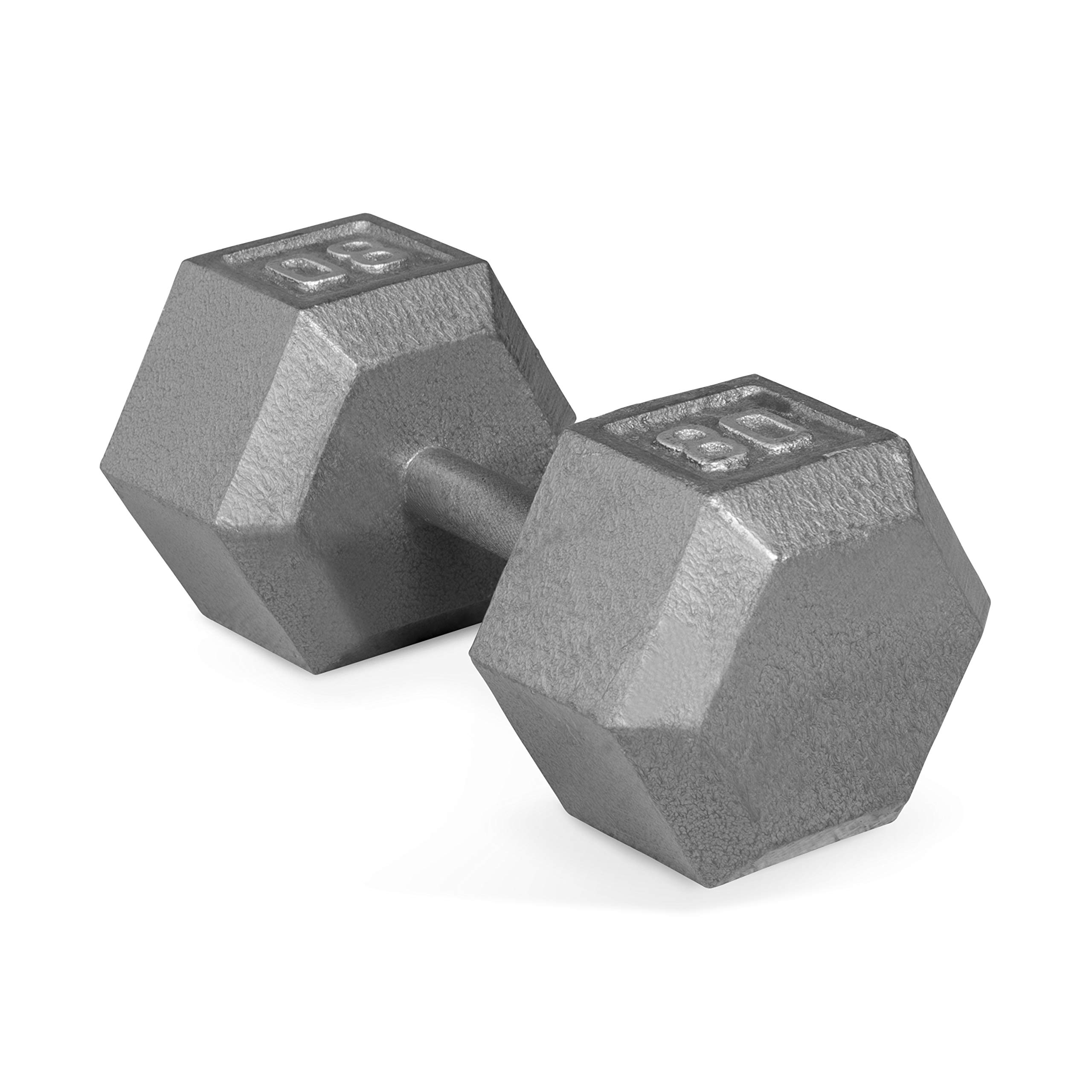 CAP Barbell Solid Hex Single Dumbbells (80-Pound)
