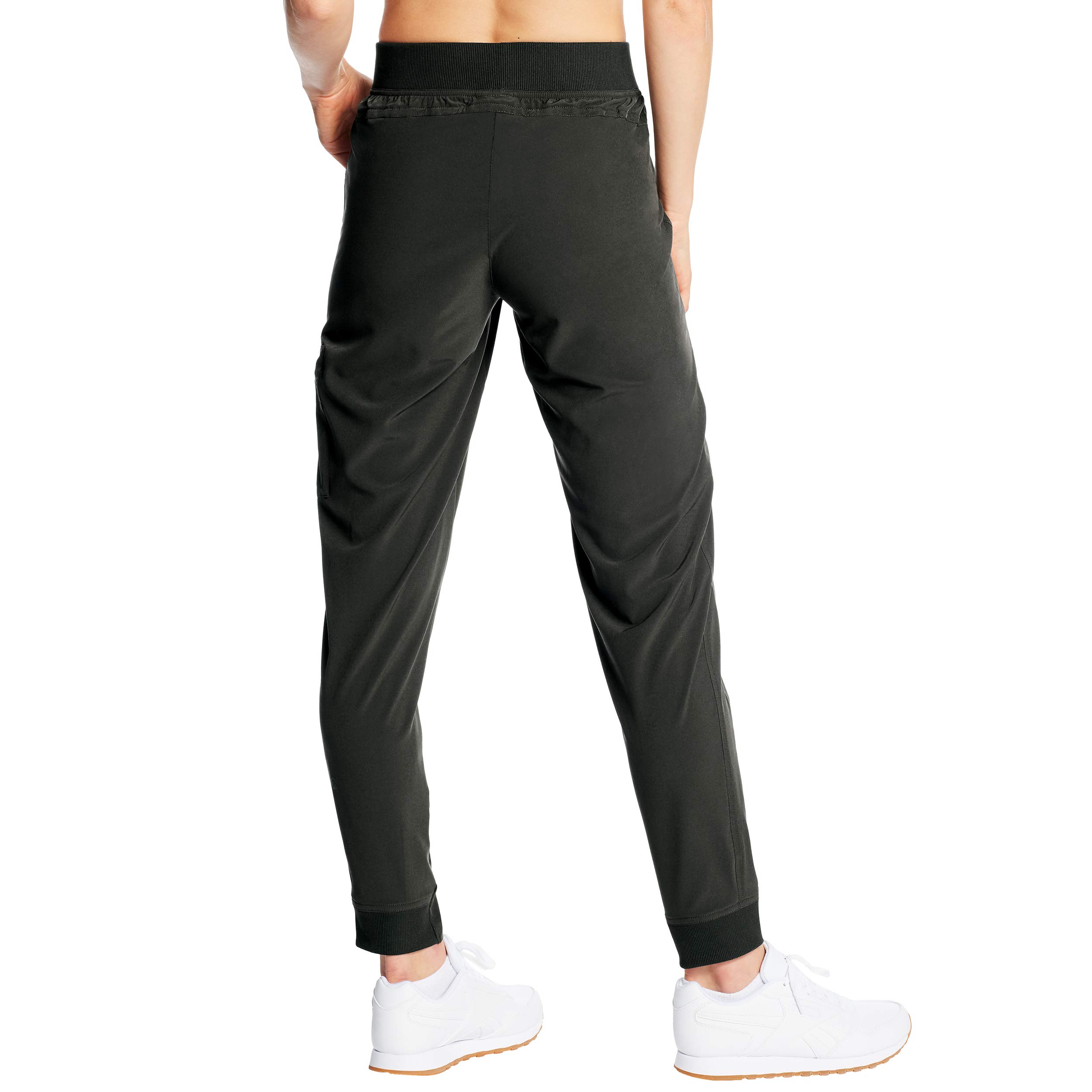 C9 Champion womens Woven Training Track Pants, Ebony, Medium US