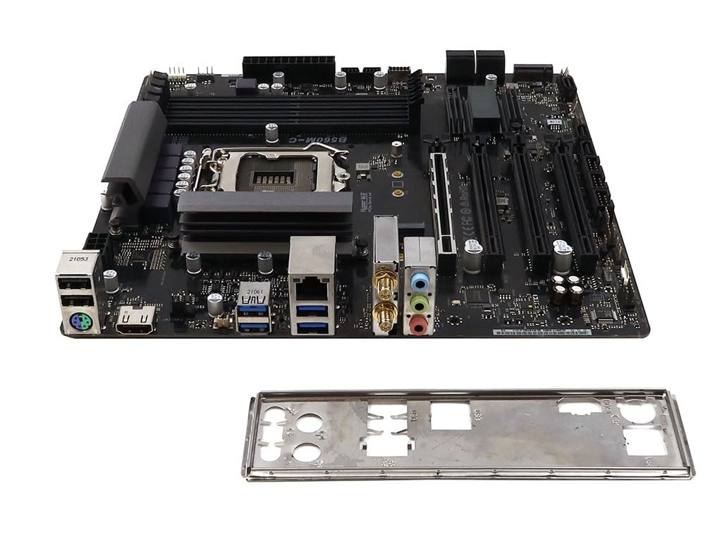 Desktop Motherboard 80-MXBEM2-A1A11 Compatible Replacement Spare Part for ASRock B560M-C Intel Chipset B560 Socket LGA1200 DDR4 HDMI USB SATA 6Gb/s Micro ATX