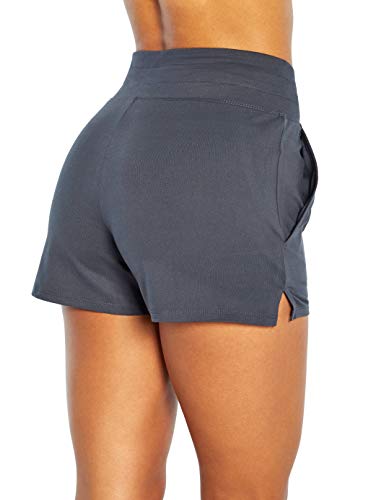 Marika Women's Standard Mona Pocket Short, India Ink, Medium