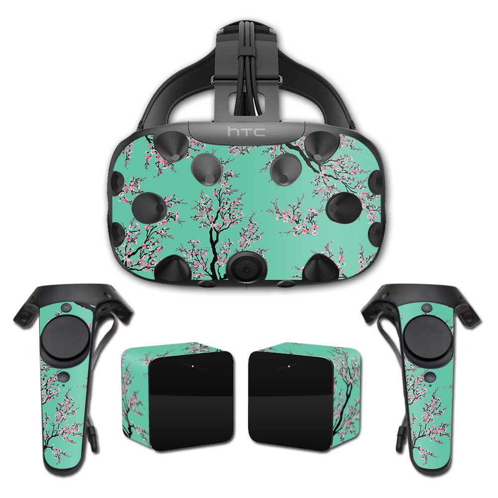 MightySkins Skin Compatible with HTC Vive Full Coverage - Cherry Blossom Tree | Protective, Durable, and Unique Vinyl Decal wrap Cover | Easy to Apply, Remove, and Change Styles | Made in The USA
