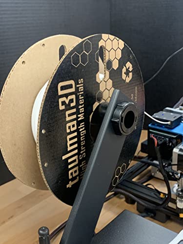 taulman3D PETG Recycled Filament 1.75mm, 3D Printer Consumables, 1kg Spool (2.2lbs), 100% Recycled Enviro PETG, Fit Most FDM Printer (White)