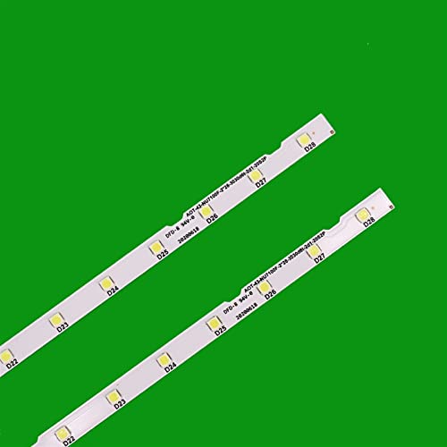 CEVIZ 28 LED Strips for 43-inch TV UE43NU7100U AOT_43_NU7100F_2X28_3030C BN44-00947A UE43NU7120U Fit for Samsung