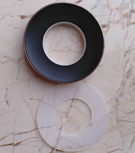 Elite Oil Rubbed Bronze Mounting Ring for Bathroom Glass Vessel Sink