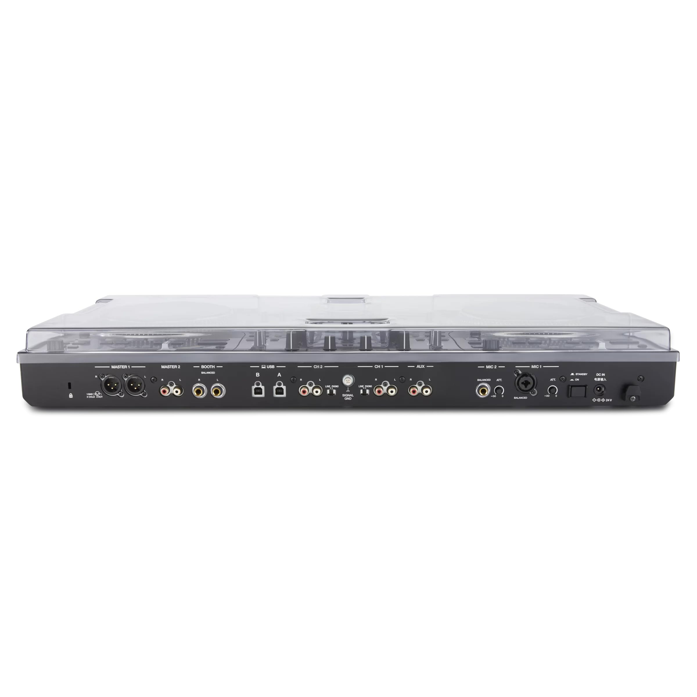 Decksaver Cover Compatible with Pioneer DJ DDJ-REV1 (DSLE-PC-DDJREV1)