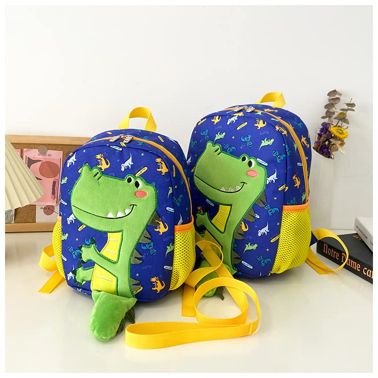 DB toddler dinosaur backpack with leash, Kid harness backpack for Boys Girls Baby, child leash Preschool bookbag, Anti lost backpack toddler