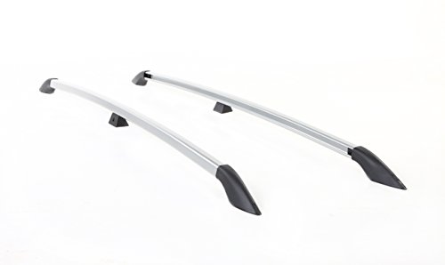 Perrycraft AVXX78-SV Aventura Silver 78" Long Drill-in Installation Roof Rail