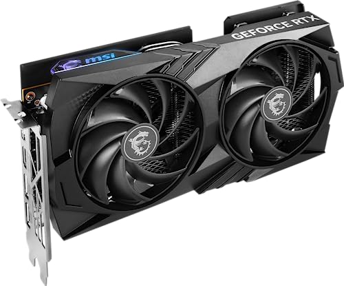 MSI Gaming GeForce RTX 4060 8GB GDRR6 128-Bit HDMI/DP Nvlink TORX Fan 4.0 Ada Lovelace Architecture Graphics Card (RTX 4060 Gaming X 8G)