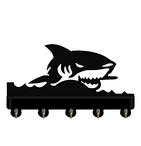 Hook with Shelf Hanger for Clothes Hanger for Coats Hats The Shallows Shark Protective Animals Great Movie Peripheral Product DIY Design Gift for Girlfriend Boyfriend Wild Life