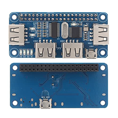 DC 5V USB Expansion Board Module, Compact Sturdy Expansion Board Module Stable for Electronic Components for General Use for Factory for Workshop Processing