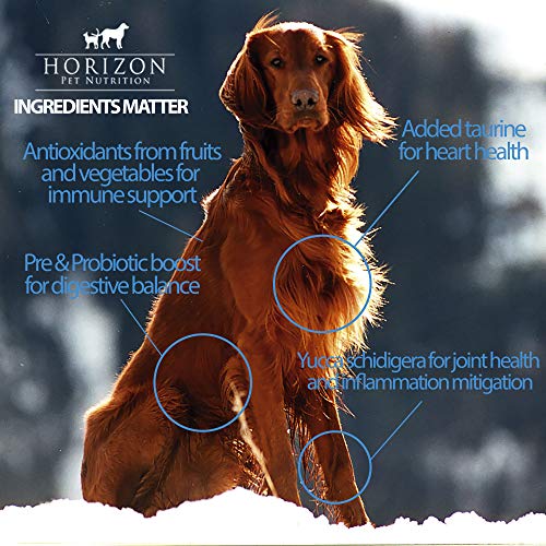 HORIZON PET NUTRITION Complete Whole Grain, Non GMO, Meat Dense All Life Stage Dry Dog Food, 8 8 lb Bag, (CA4)