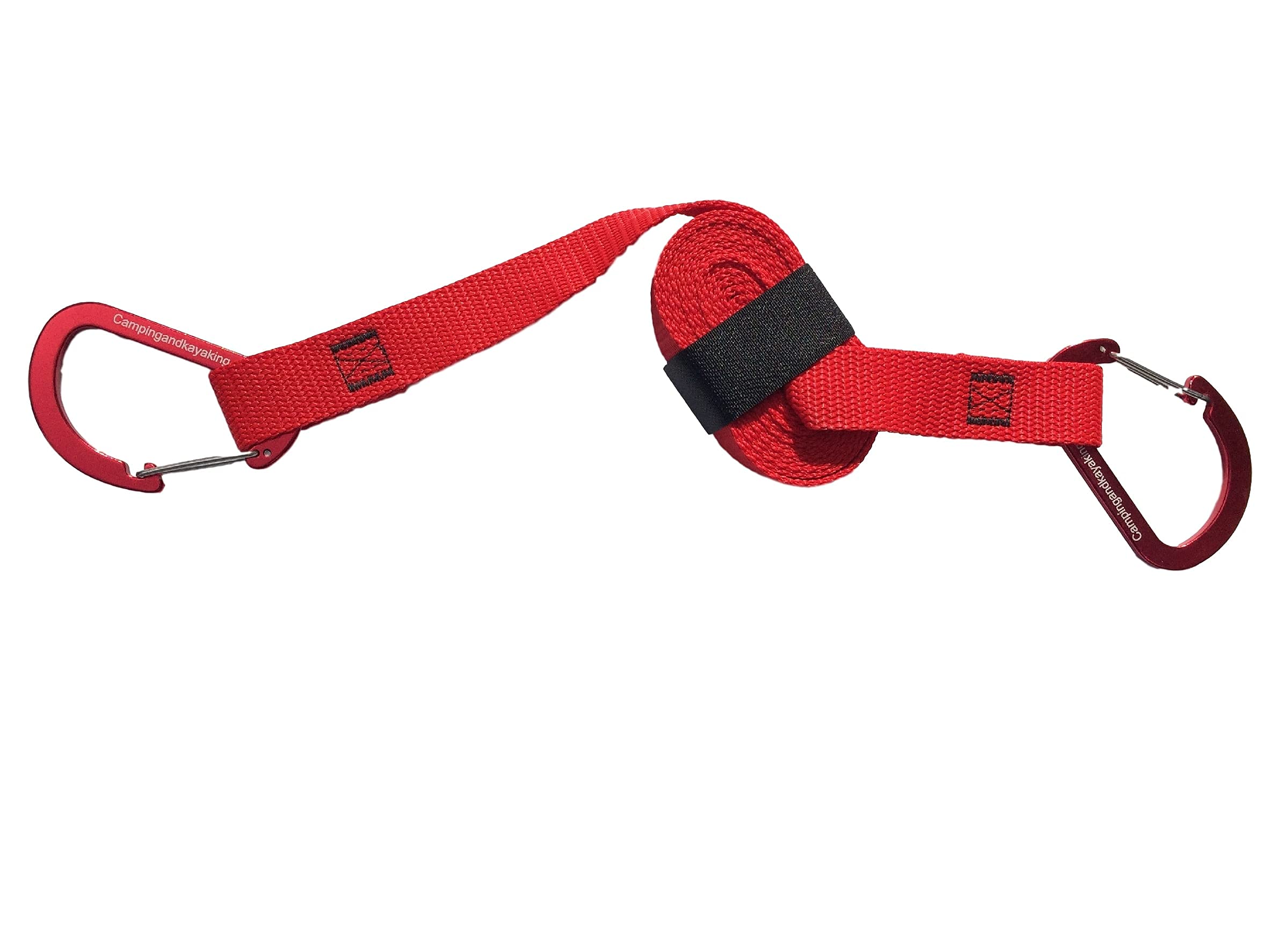 Campingandkayaking Kayak Paddle Leash/Rod Leash/Gear Leash/Tether/9 Carabiners. Offshore Kayak Anglers kit. Made in The USA.