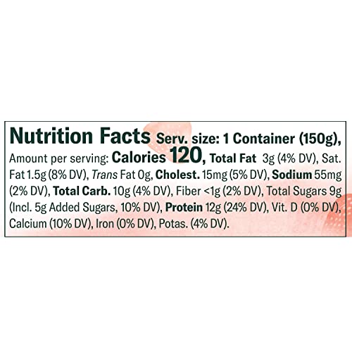 Chobani® Less Sugar Low-Fat Greek Yogurt Monterey Strawberry 5.3oz
