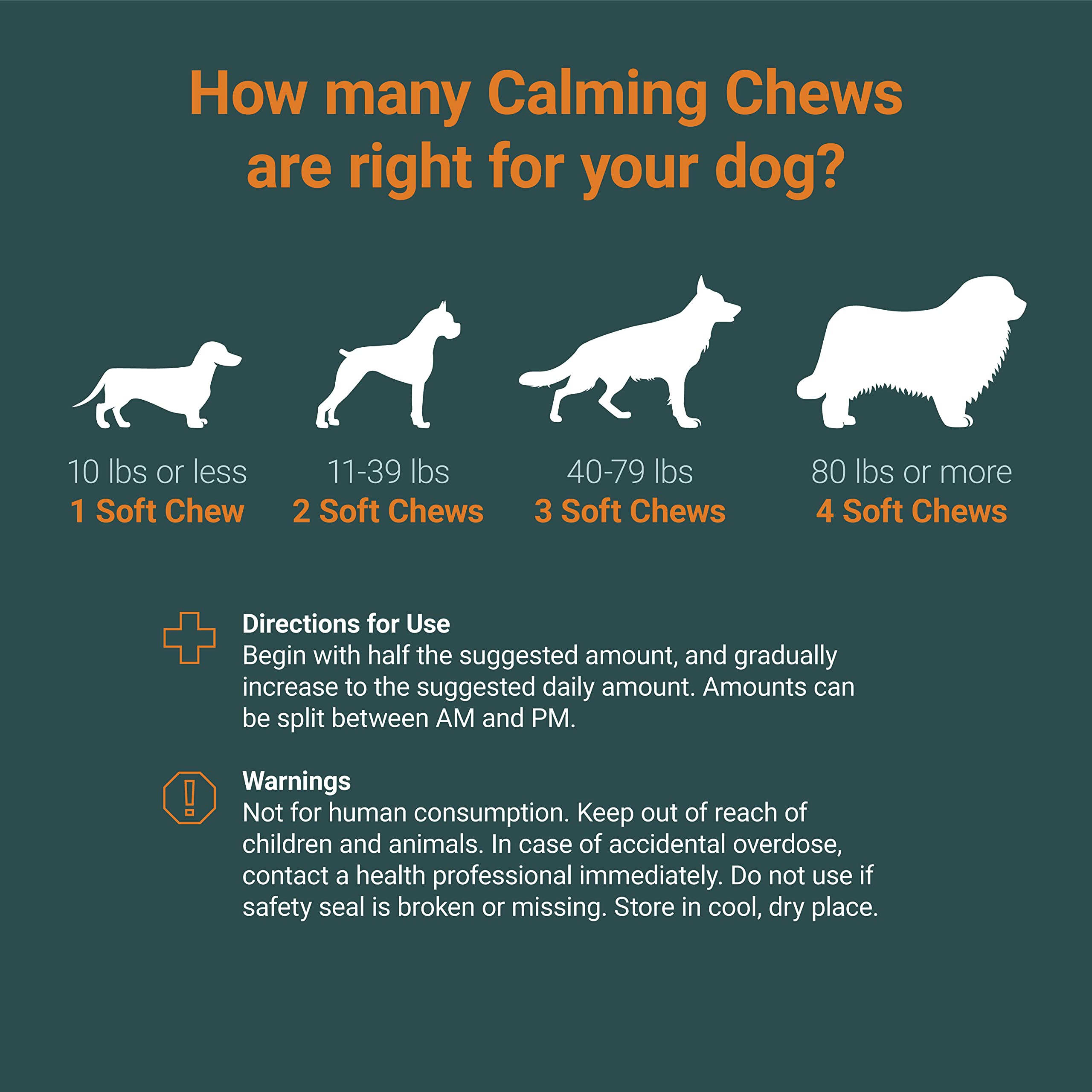 K9 Conquest Calming Chews for Dogs - Anxiety Relief & Stress Reducer with Organic Hemp, Chamomile, Valerian Root, L-Tryptophan, Ginger Root & Melatonin - Anxiety and Stress Calming Treats for Dogs
