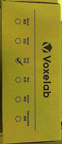 Voxelab 3D Printer Resin, LCD UV-Curing Resin, Tough & Rigid 3D Resin with 405nm Standard Photopolymer for LCD 3D Printing(0.5KG,Green)
