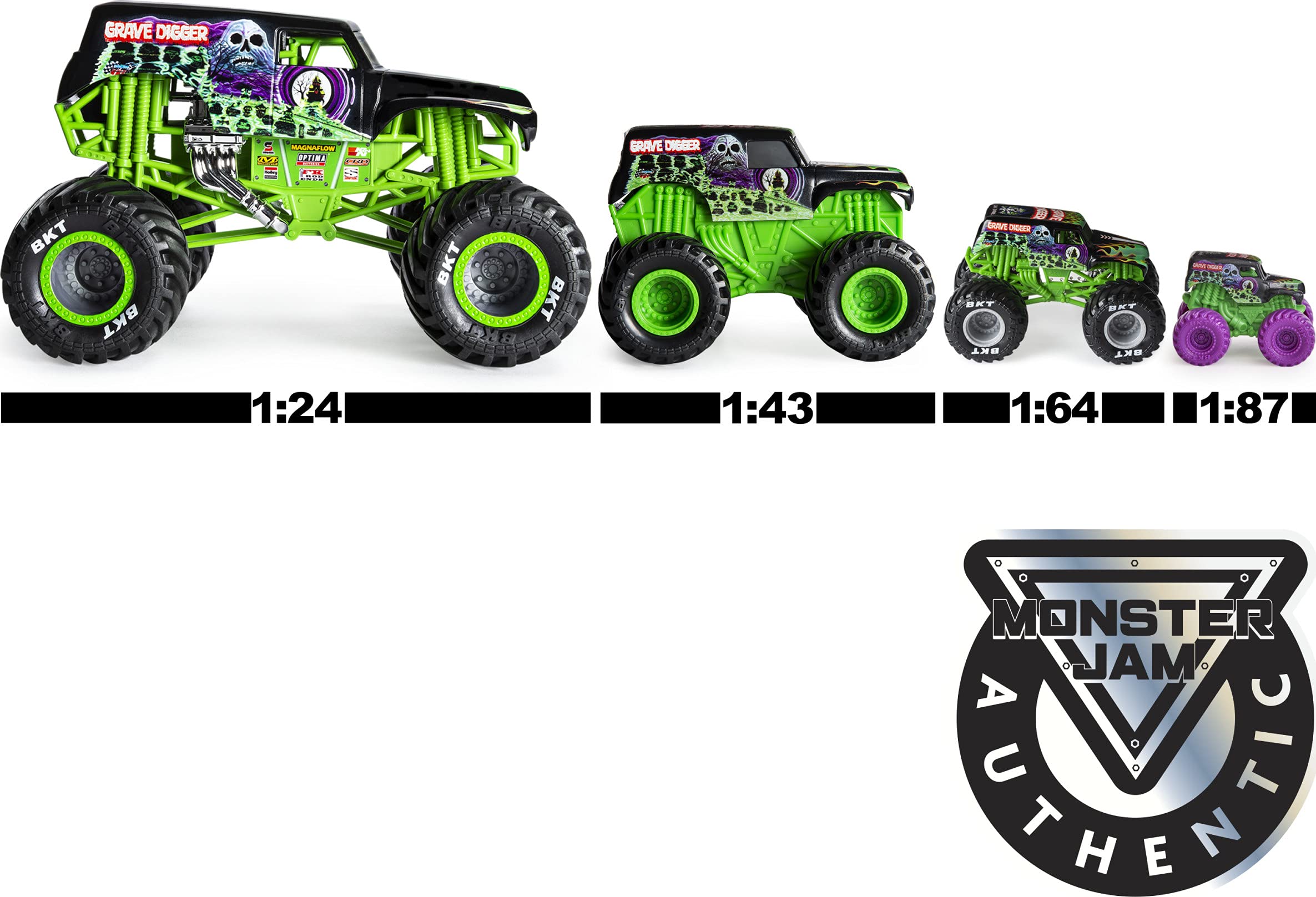 Monster Jam 2021 Spin Master 1:64 Diecast Exclusive Gears and Galaxies 'W' Whiplash vs Monster Mutt Dalmatian