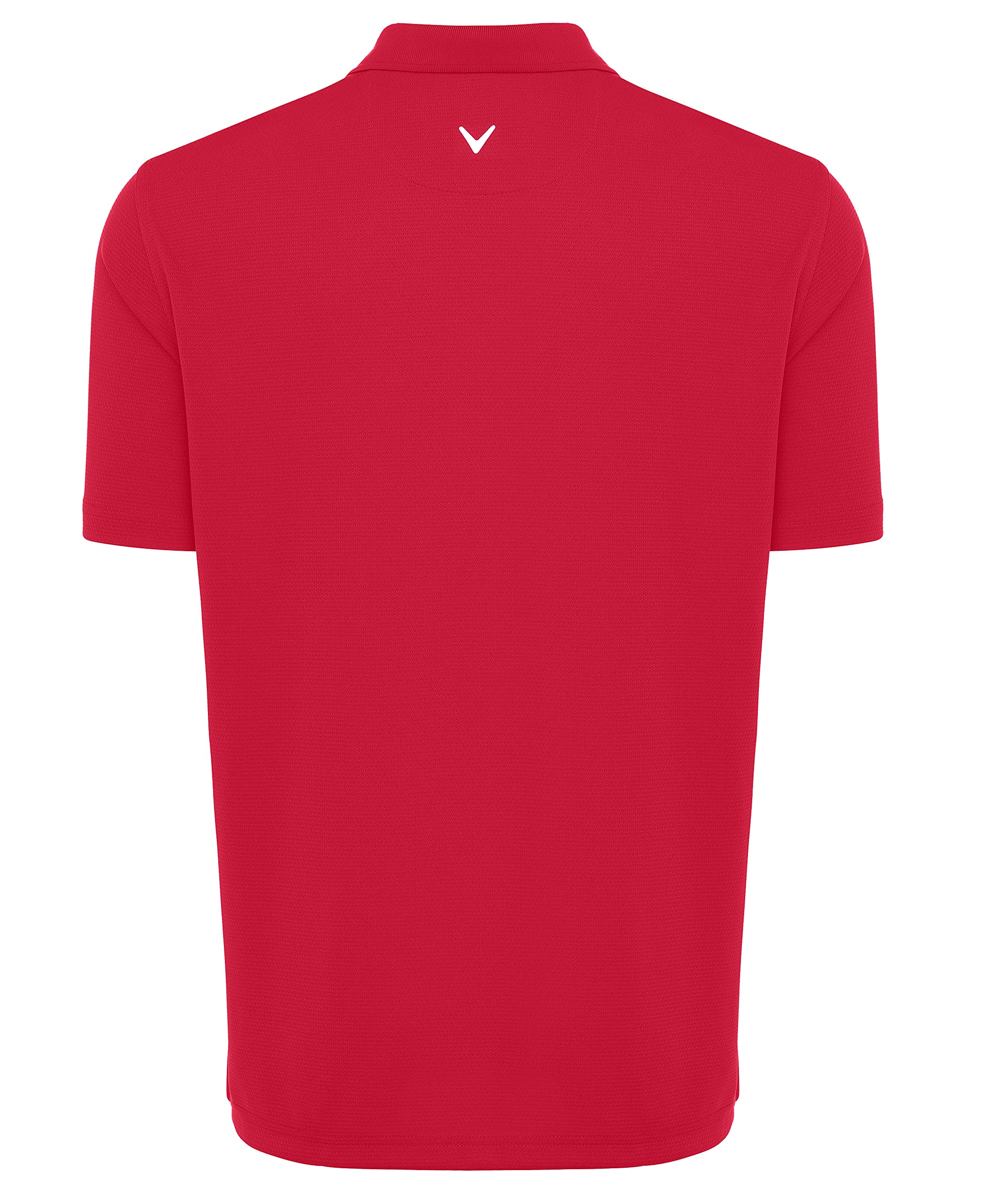 Callaway Men's Short Sleeve Core Performance Golf Polo Shirt with Sun Protection (Size Small-4X Big & Tall), Chili Pepper, 3X-Large
