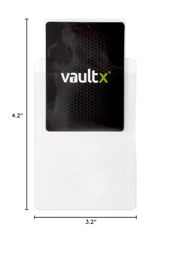 Vault X Wide-Fit Semi-Rigid Card Holders for Trading Cards & Sports Card Grading submissions (50 Pack)