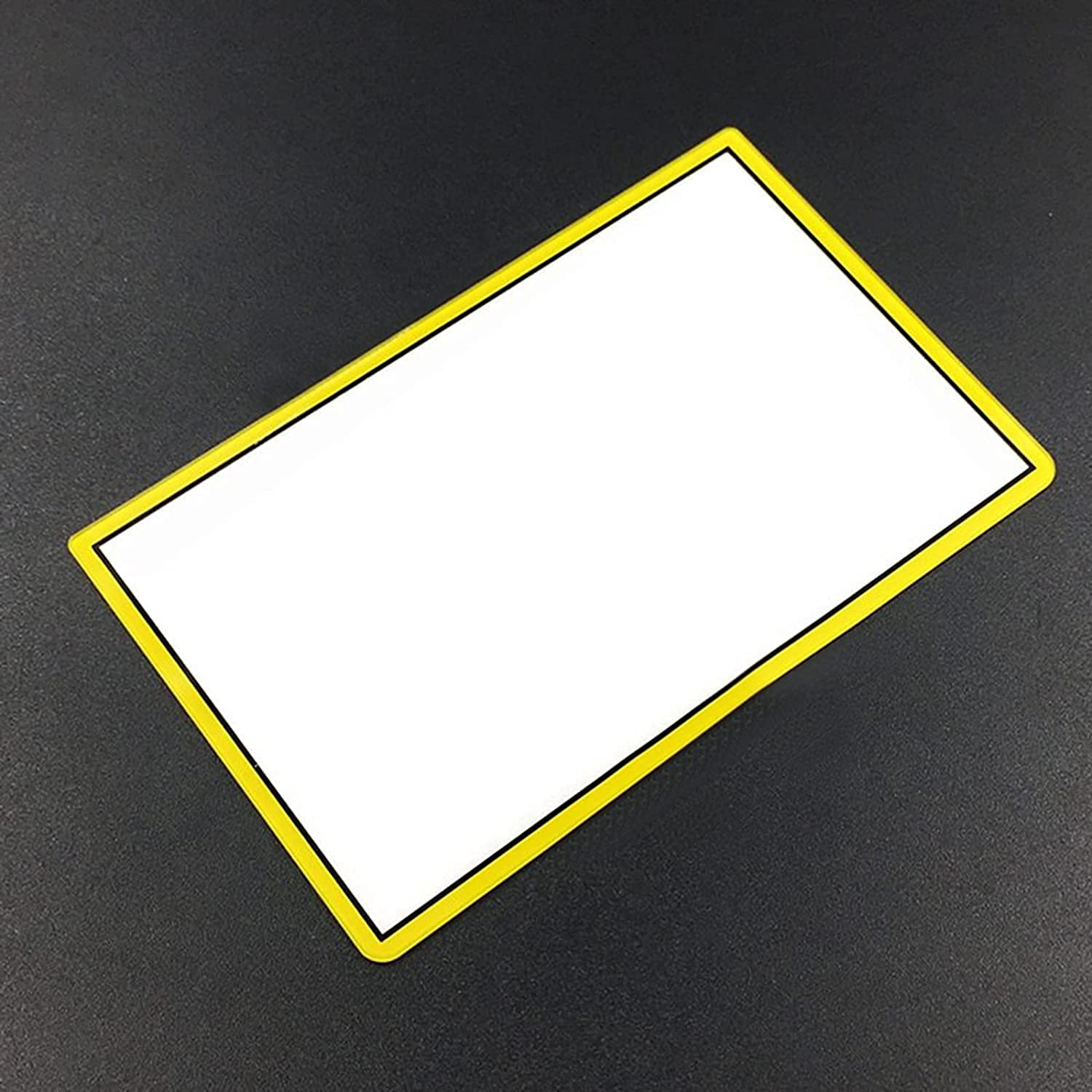 Replacement Glass Top Upper Screen Frame Lens Cover LCD Screen Protector With Adhesive For New 3DS XL LL 2015 Console Yellow