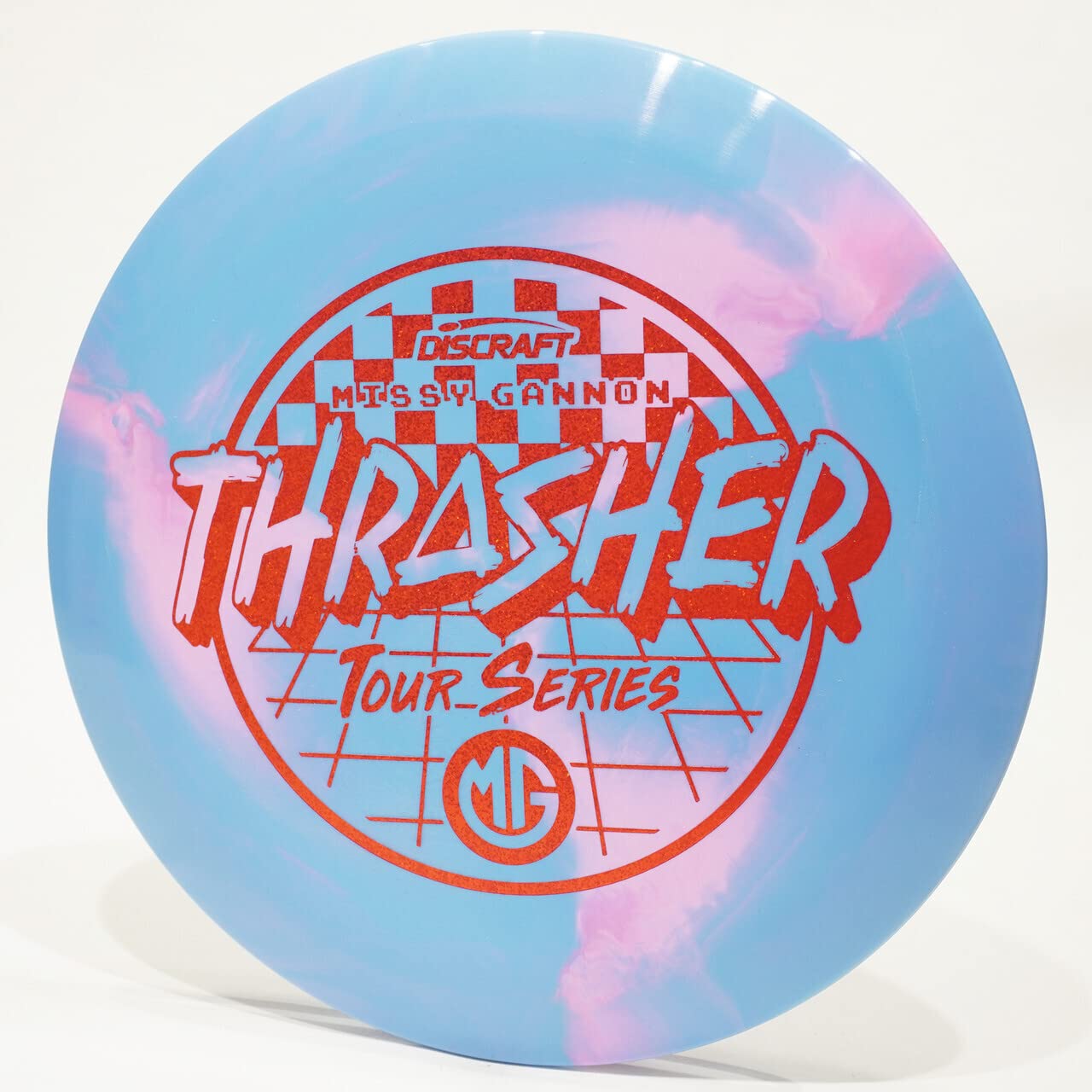 Discraft Missy Gannon Thrasher 2022 Tour Series (ESP) Driver Golf Disc, Pick Your Disc 167-169g Pink - 10