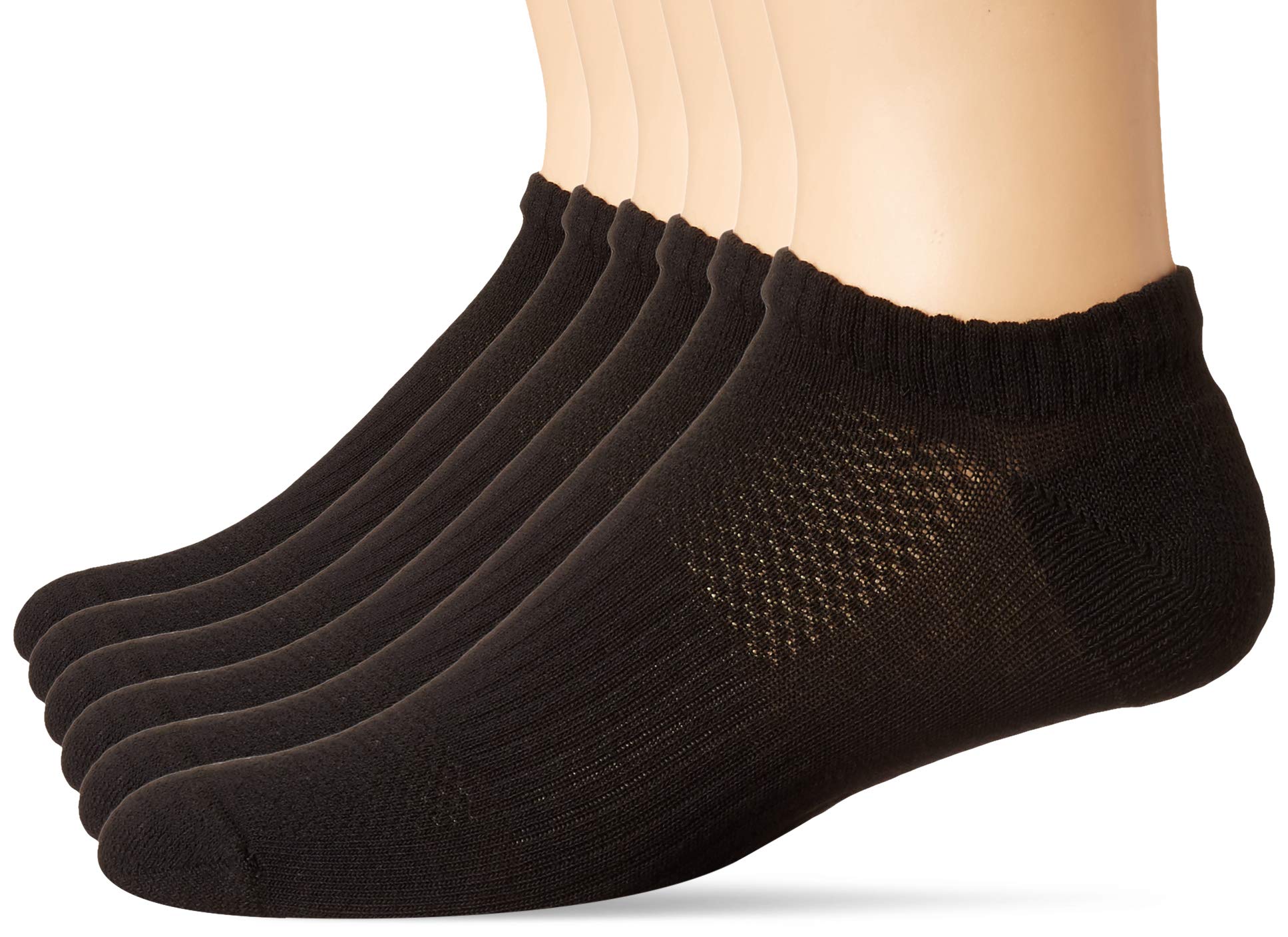 C9 Champion Men's No Show Sock, Black, 6-12