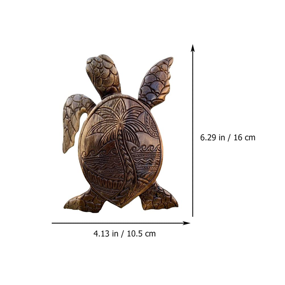 Resin Turtle Figurines Tabletop Animal Decorations Sea Turtle Statues Toys for Fairy Garden Supplies Desktop Centerpieces