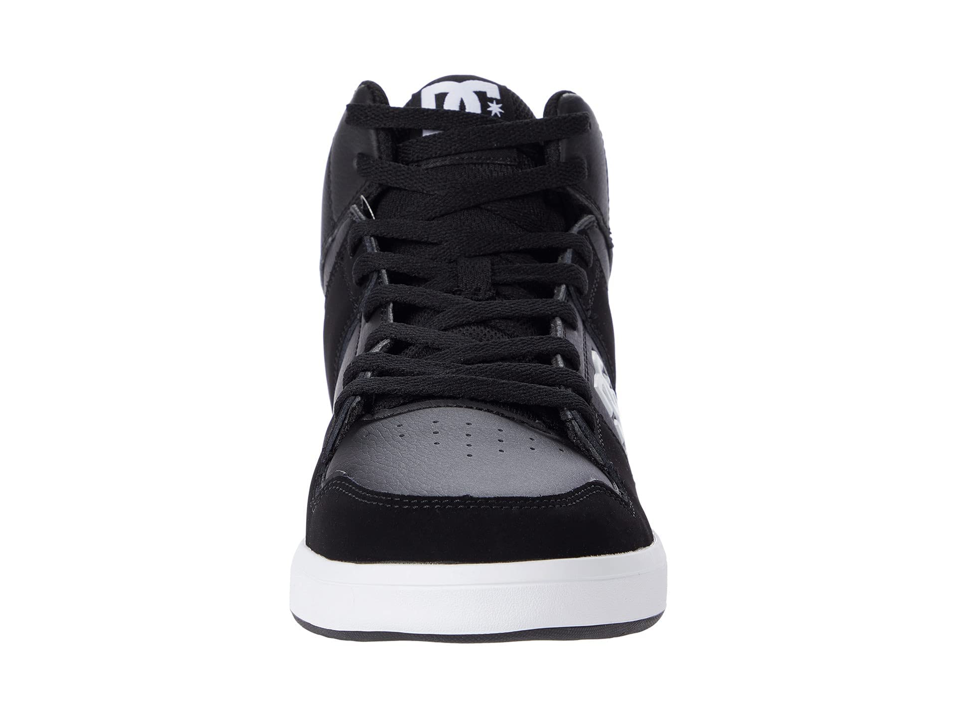 DC Cure Casual High-Top Skate Shoes Sneakers Black/White 10 D (M)