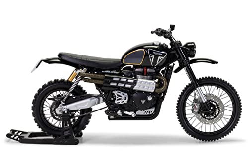 Corgi Diecast James Bond 'No Time to Die' Triumph Scrambler 1200 1:12 Motorcycle Display Model CC08401