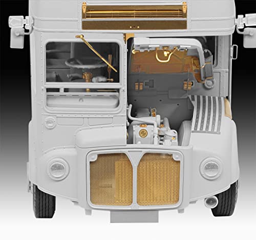 Revell Germany London Double Decker Bus (Platinum Limited Edition) Plastic Model Kit, 1/24 Scale