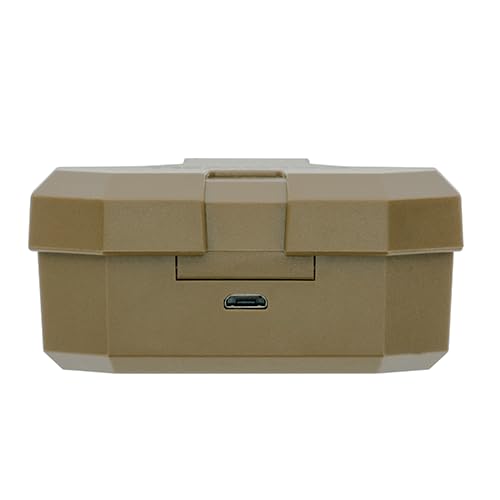 Caldwell E-Max Shadows FDE 23 Decibels NRR - Electronic Hearing Protection with Bluetooth Connectivity for Shooting, Hunting, and Range, Brown