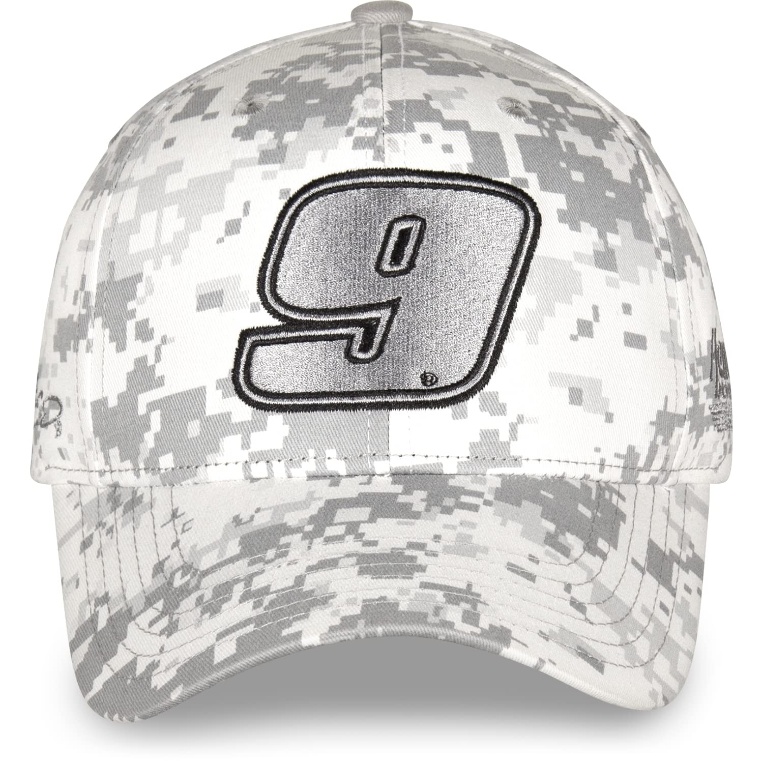 Checkered Flag Sports Chase Elliott 2022#9 Digital Camo Gray NASCAR Snapback Hat