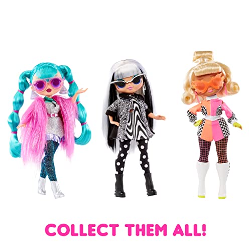 L.O.L. Surprise! O.M.G. Groovy Babe Fashion Doll with Multiple Surprises and Fabulous Accessories β Great Gift for Kids Ages 4+