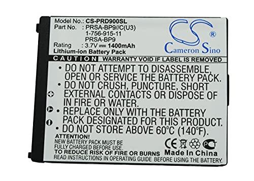 FOUNCY Battery Replacement for Sony Part NO: 1-756-915-11, PRSA-BP9, PRSA-BP9//C(U3), Portable Reader PRS-900, Portable Reader PRS-900BC