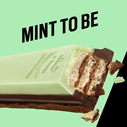 KIT KAT DUOS Mint Creme and Dark Chocolate King Size Wafer Candy, Individually Wrapped, Bulk, 3 oz Bars (24 Count)