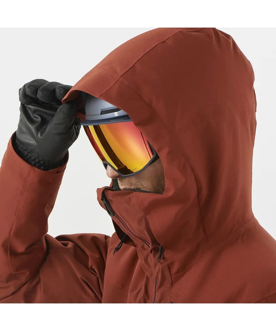Salomon Men's Standard Untracked Jacket, Roasted Cashew, XX-Large