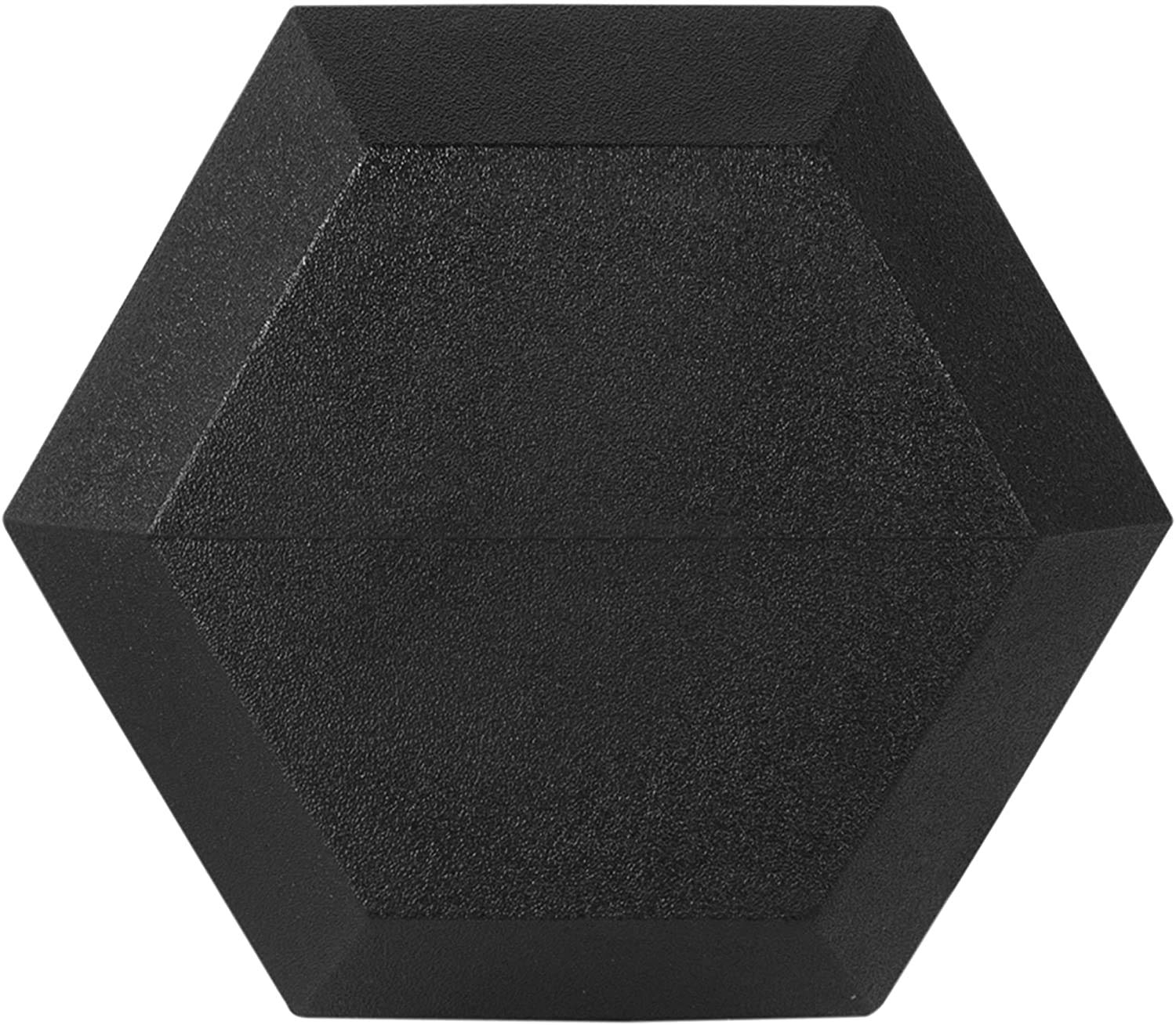 CAP Barbell Rubber Coated Hex Dumbbell Set Non-Slip Hex Shape for Muscle Toning, Strength Building, Weight Loss - Multiple Choices Available (b. 10-30Lb Dumbbell Set)