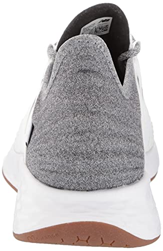 New Balance Women's Fresh Foam Roav V1 Sneaker, Nb White/Black, 7.5 Wide