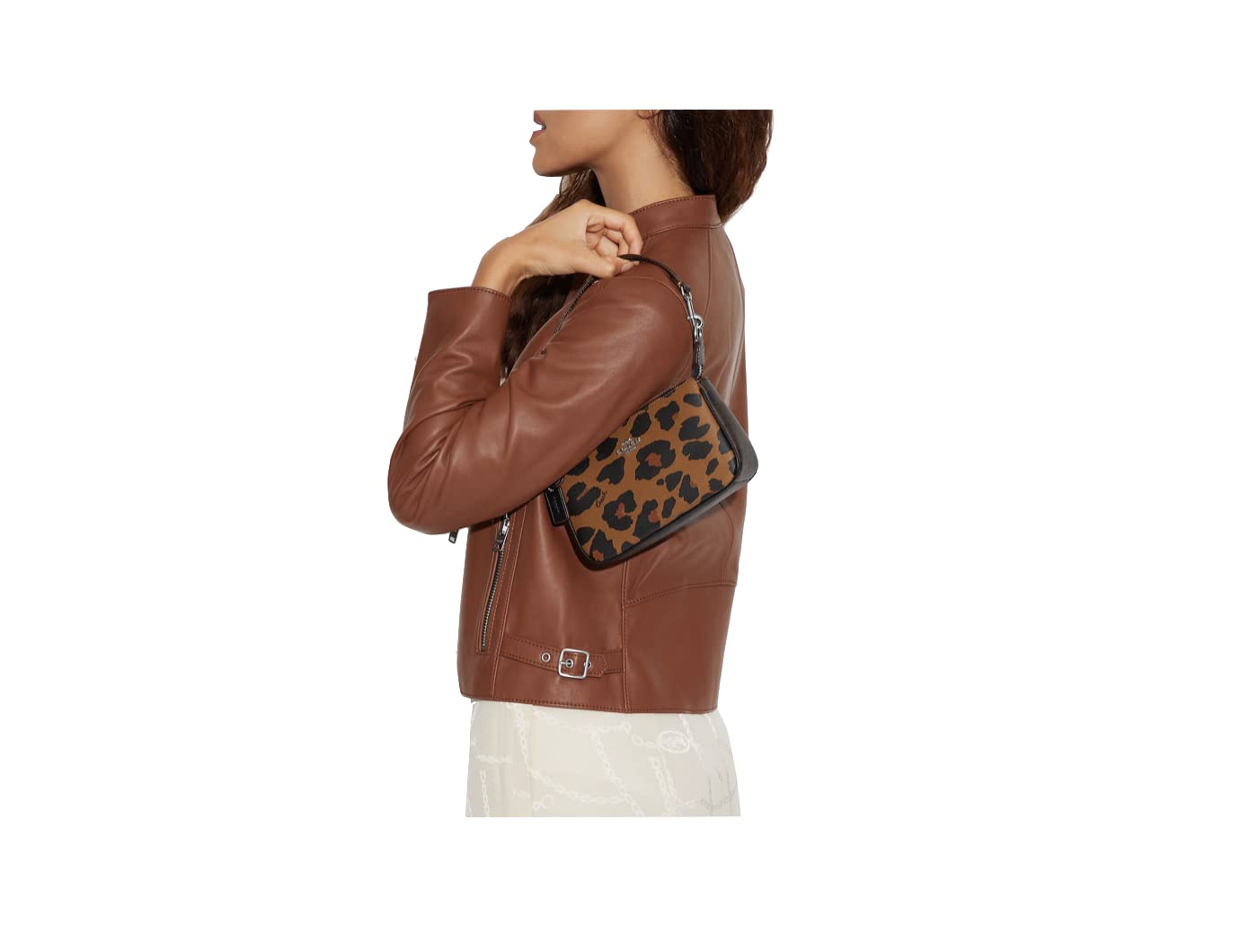 Coach Nolita 19 In Signature Canvas (SV/Light Saddle Multi)